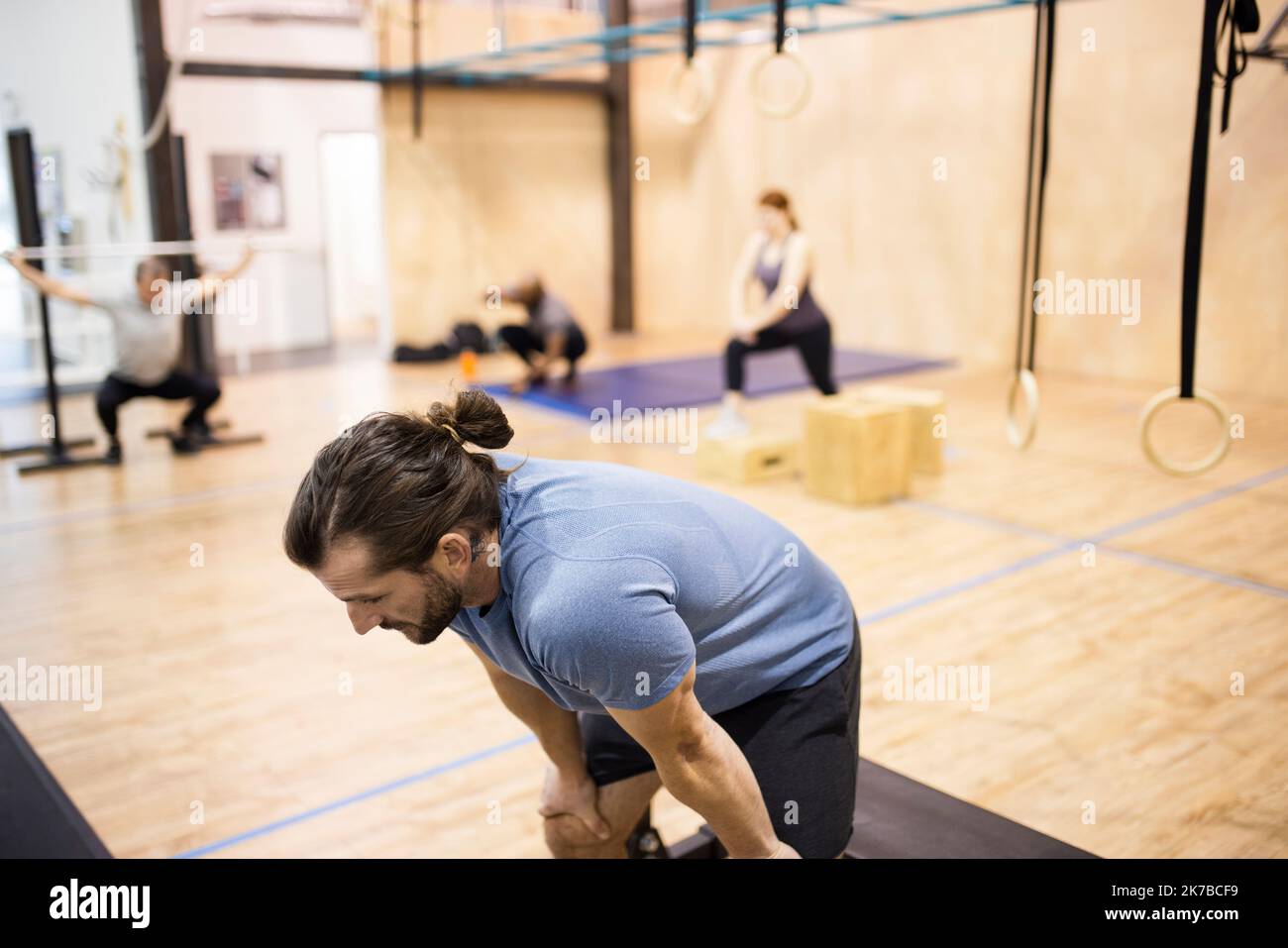 Tired man hi-res stock photography and images - Alamy