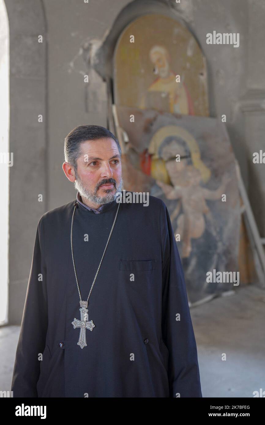 Gilles Bader/MAXPPP Chouchi 10/20/2020 l'église et la foi aident les ...