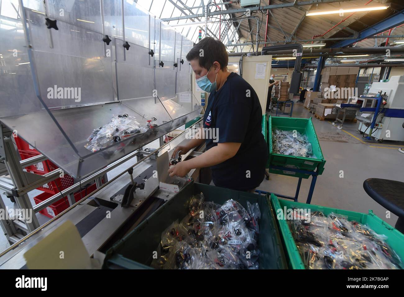 ©PHOTOPQR/VOIX DU NORD/Marc Demeure ; 23/10/2020 ; L'Usine Meccano ...