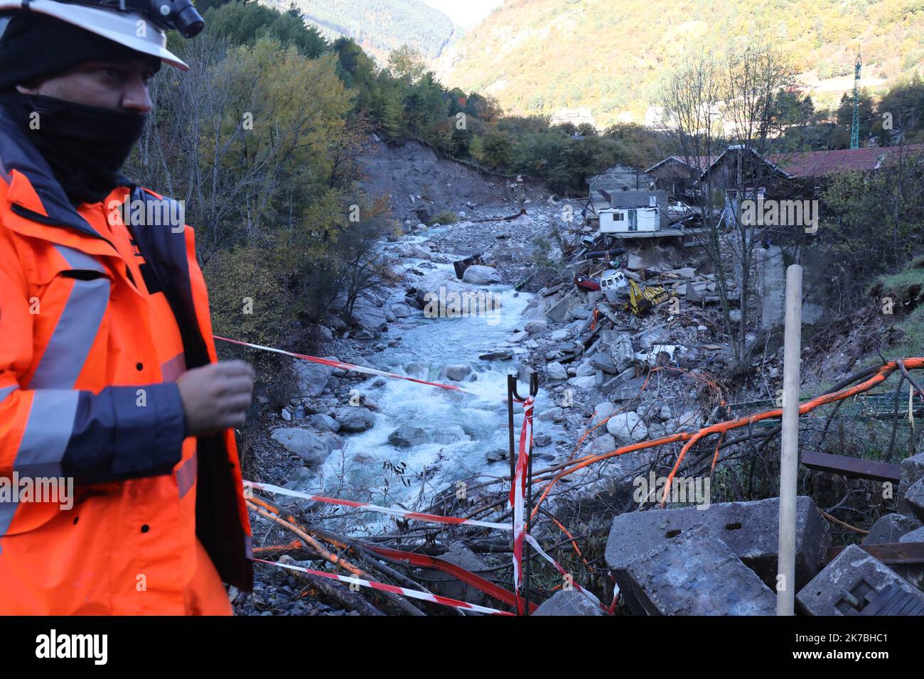 ©PHOTOPQR/NICE MATIN/Eric Ottino ; Nice ; 27/10/2020 ; Suite tempête ...