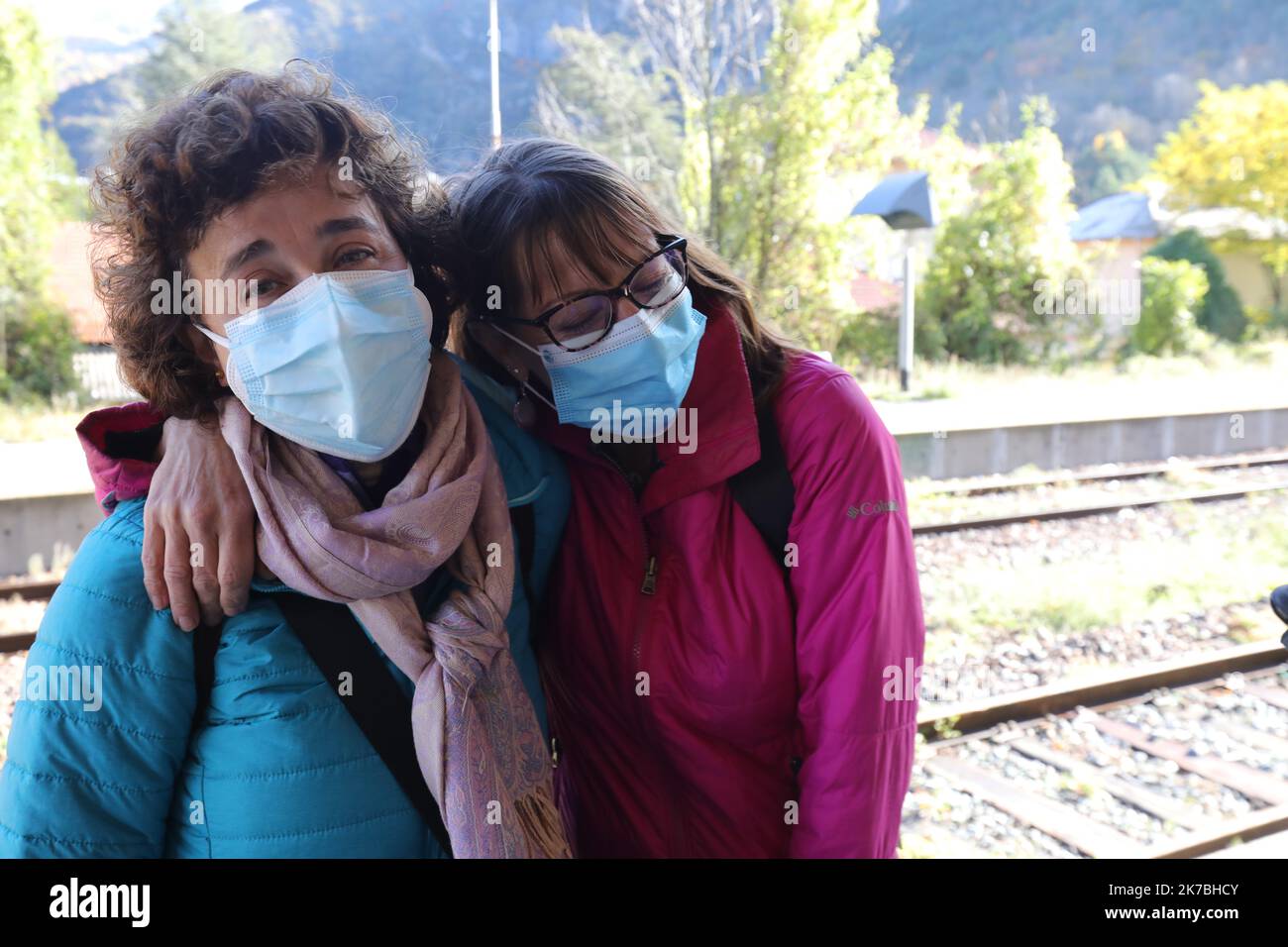 ©PHOTOPQR/NICE MATIN/Eric Ottino ; Nice ; 27/10/2020 ; Suite tempête Alex haute Roya - Tende St ...