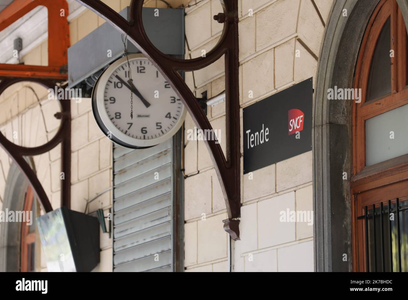 ©PHOTOPQR/NICE MATIN/Eric Ottino ; Nice ; 27/10/2020 ; Suite tempête ...