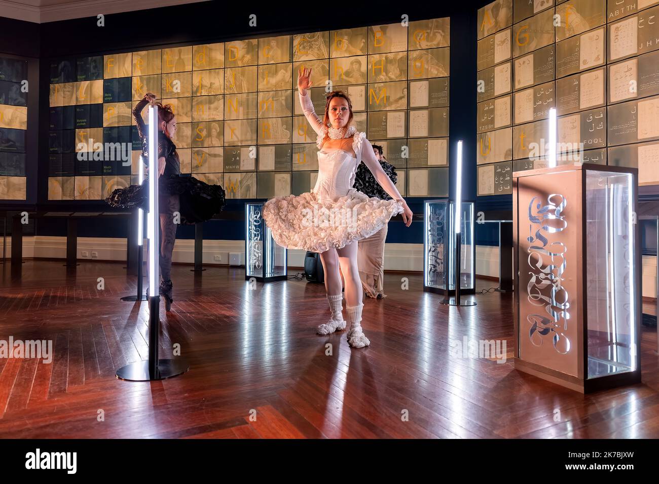 Melbourne, Australia, 10 October, 2022. Models dressed in designs by ...