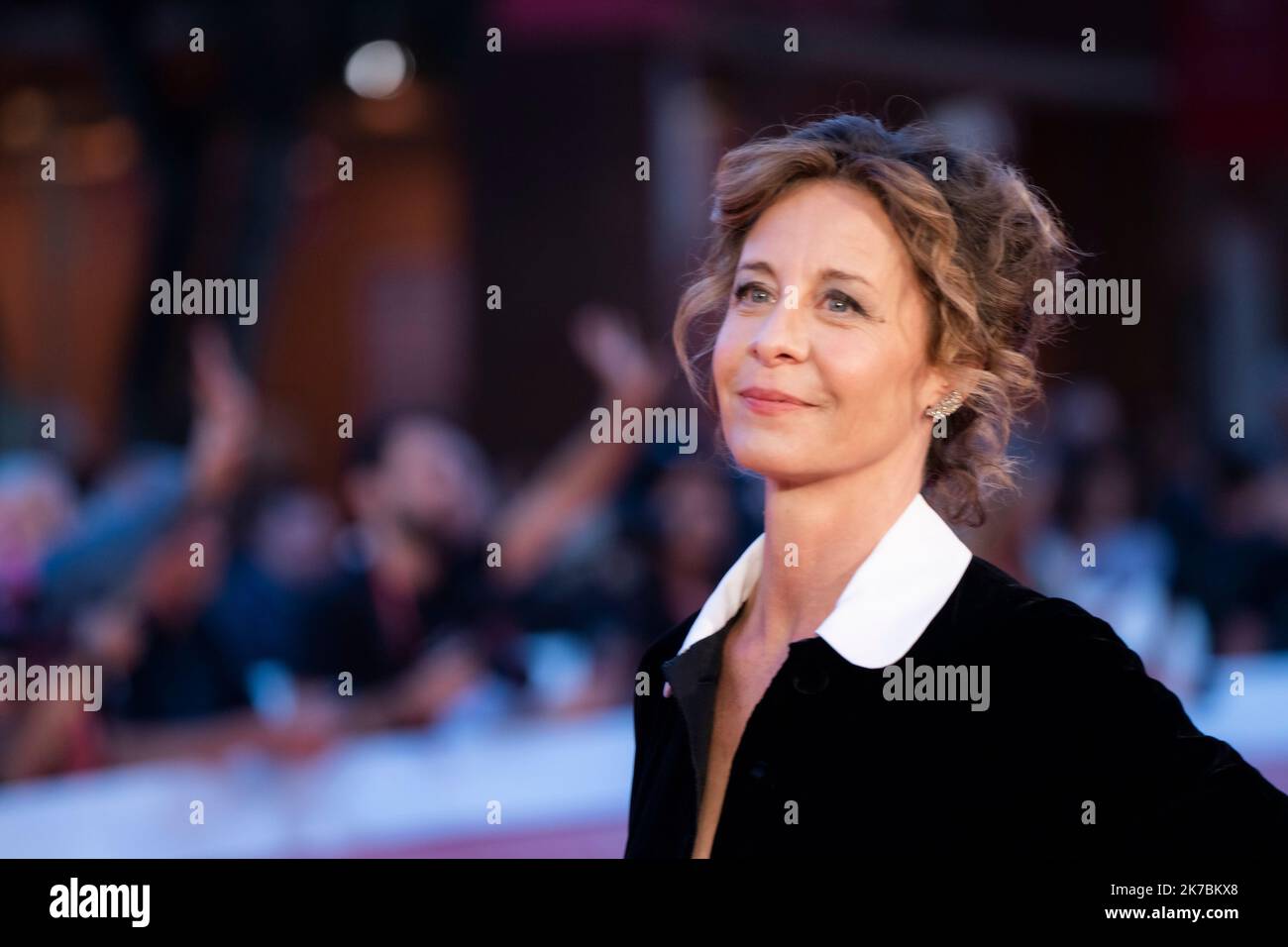 Rome, Italy, October 17, 2022 - Carlotta Natoli attends at red carpet ...