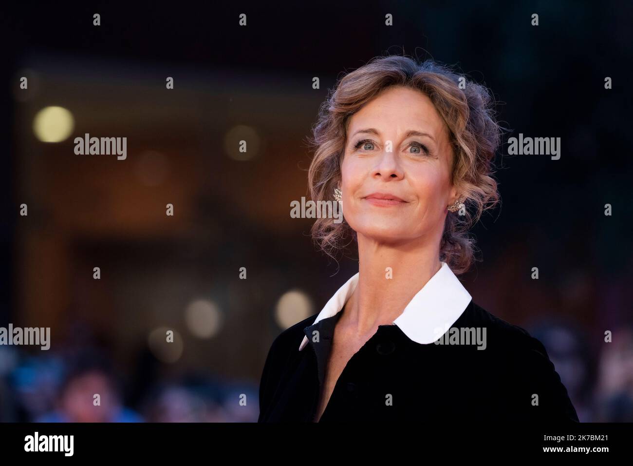 Rome, Italy, October 17, 2022 - Carlotta Natoli attends at red carpet ...