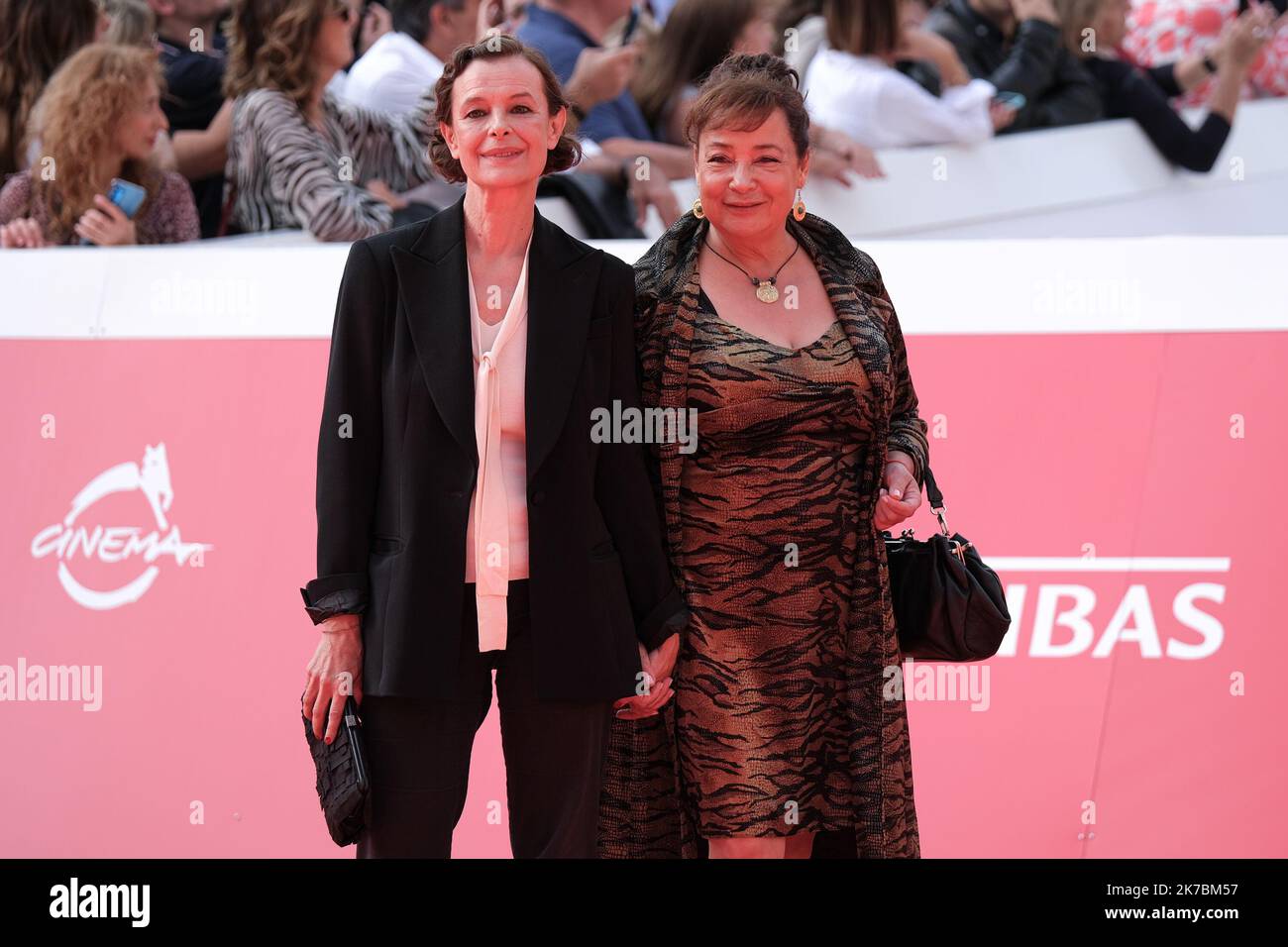 Agnese Nano and Francesca Ventura for "Astolfo" film on red carpet ...