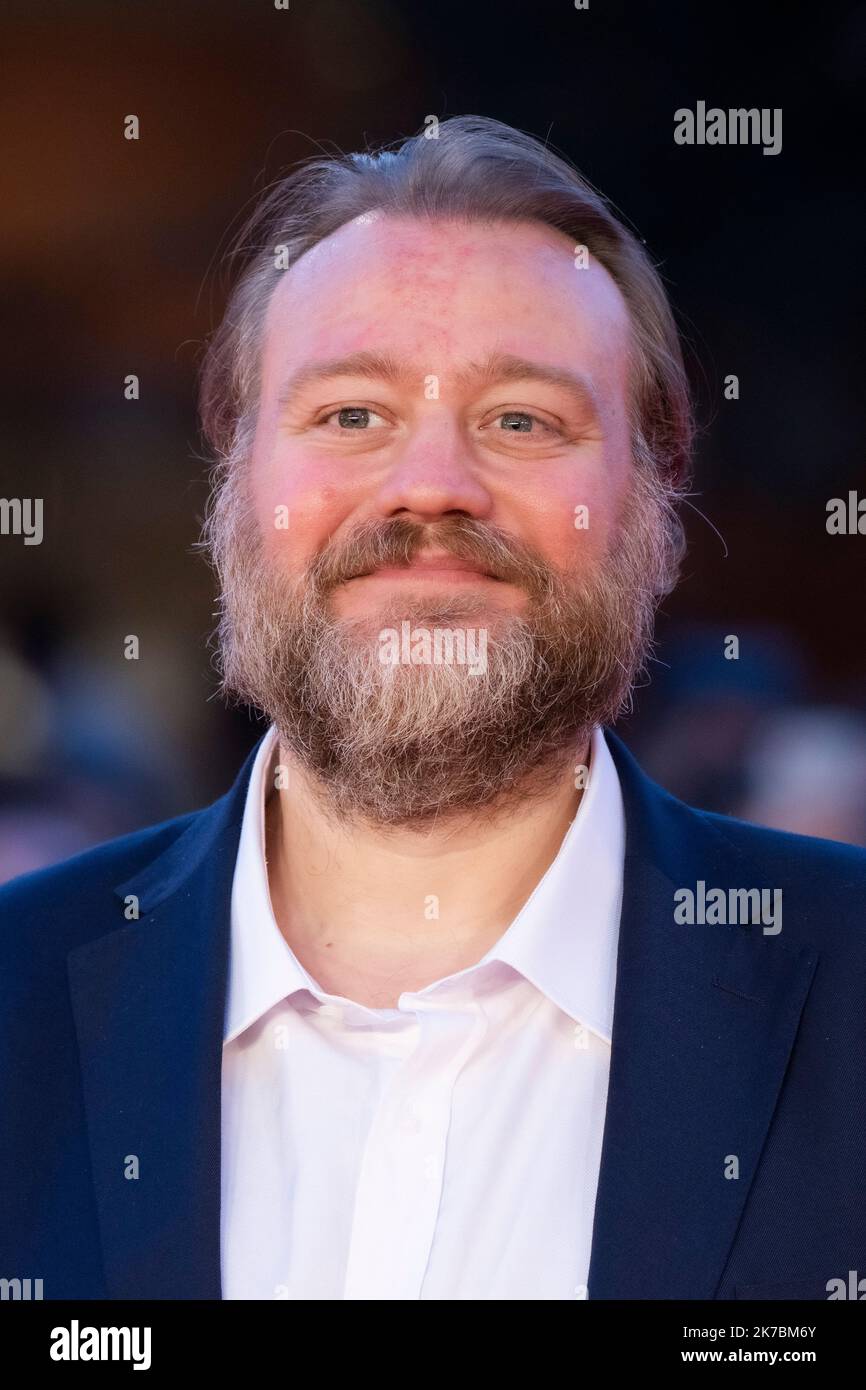 Rome, Italy, October 17, 2022 - Stefano Fresi attends at red carpet of ...