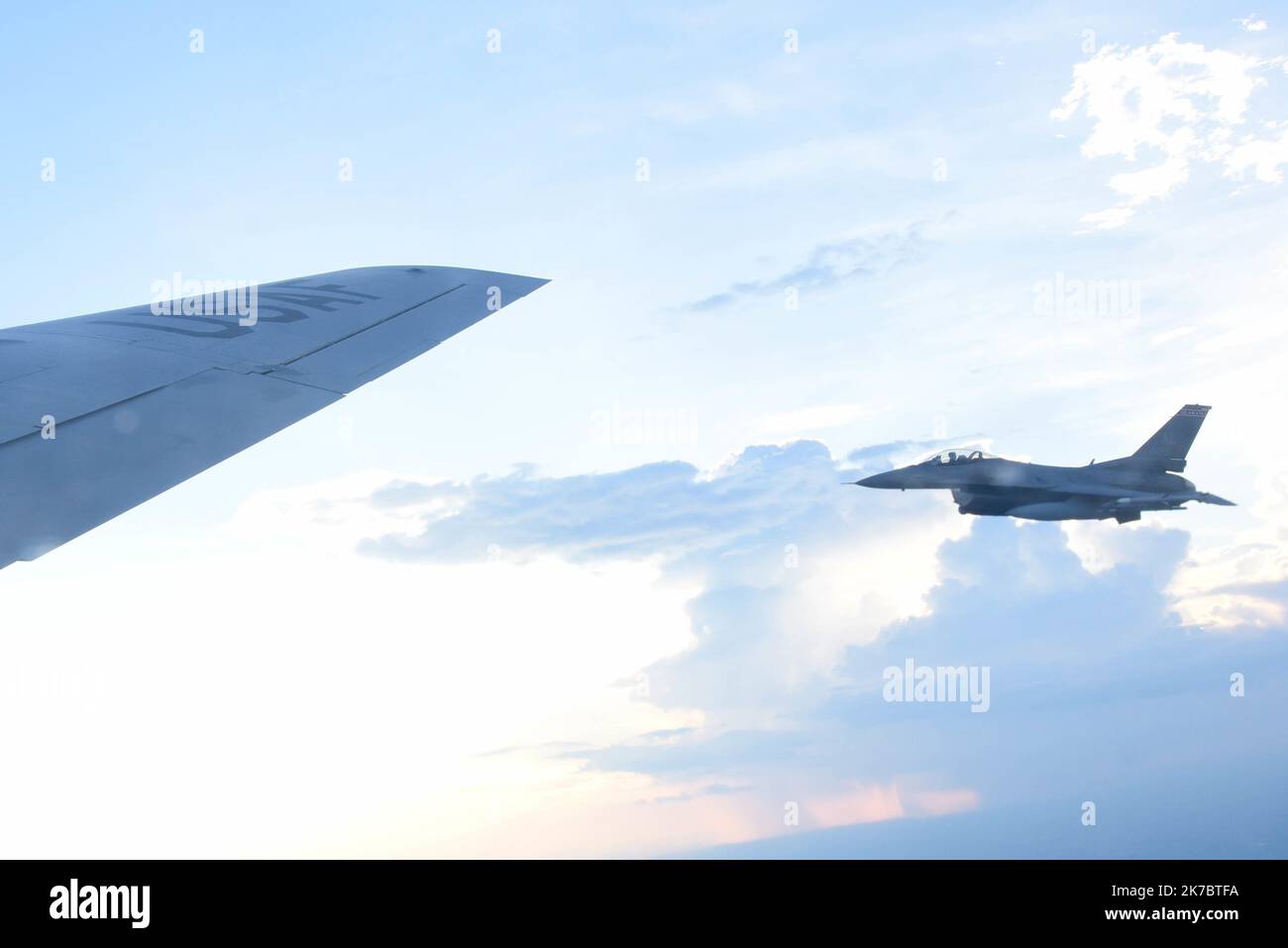 F-16 Falcons from the 187th Fighter Wing in Montgomery, Alabama fly in ...