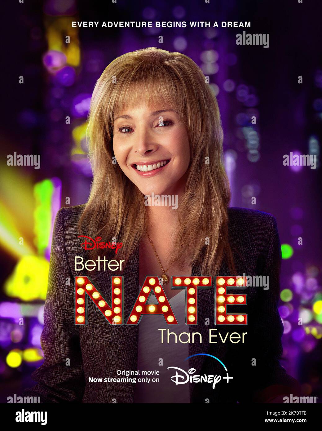 BETTER NATE THAN EVER, US poster, Lisa Kudrow, 2022. © Disney+ ...