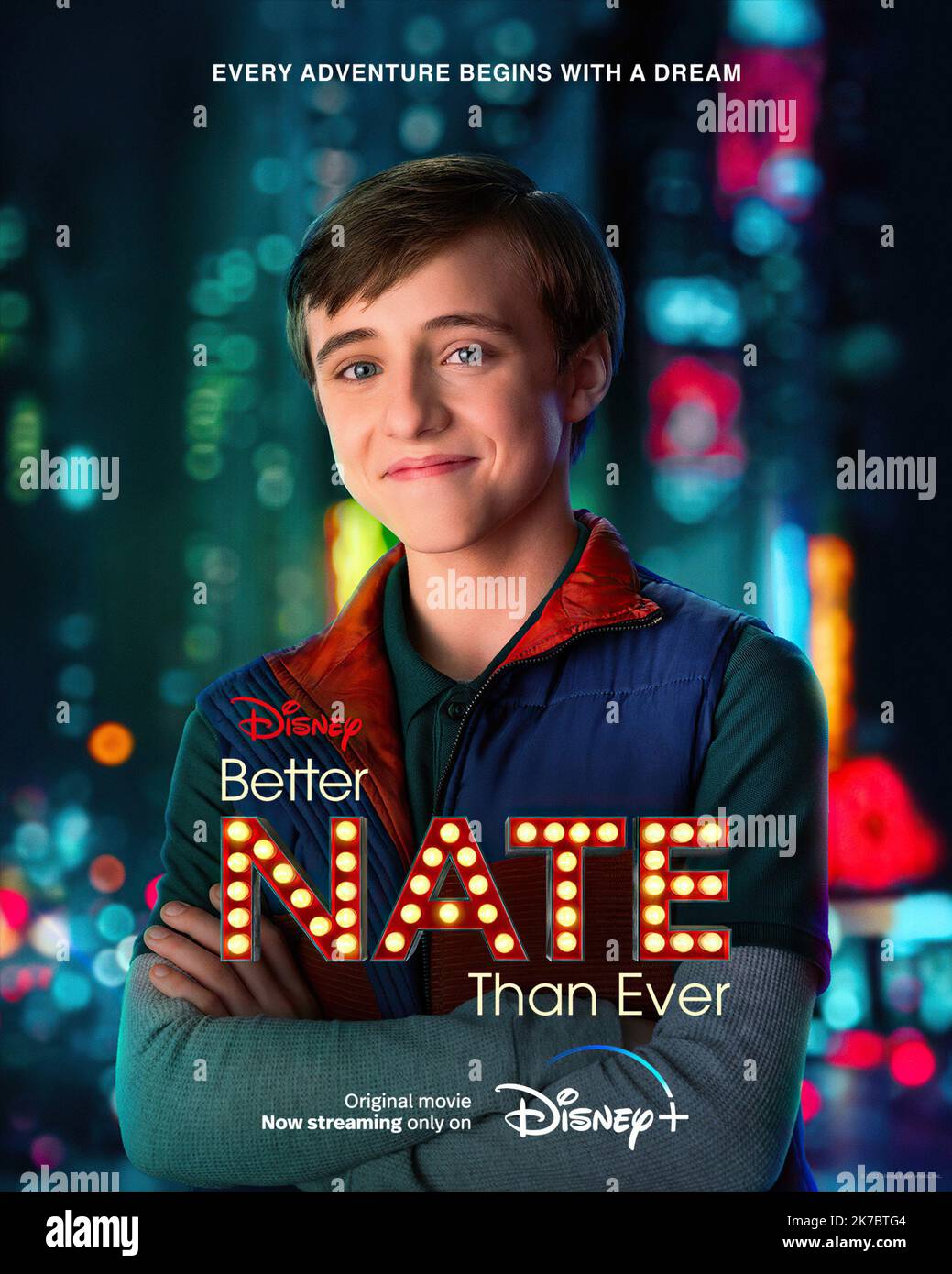 BETTER NATE THAN EVER, US poster, Rueby Wood, 2022. © Disney+ ...