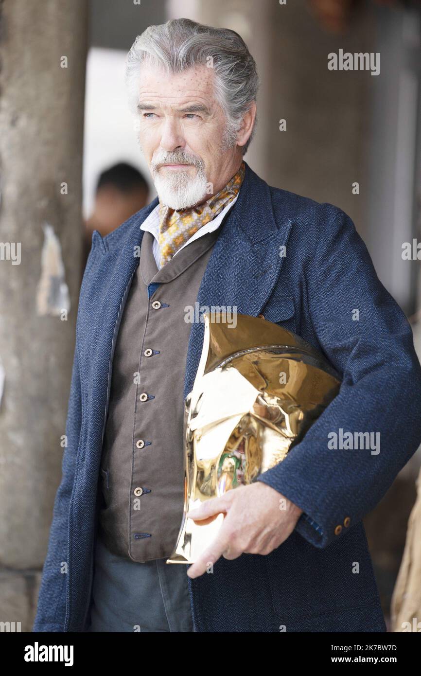 BLACK ADAM, Pierce Brosnan as Dr. Fate, 2022. ph: Frank Masi / © Warner ...