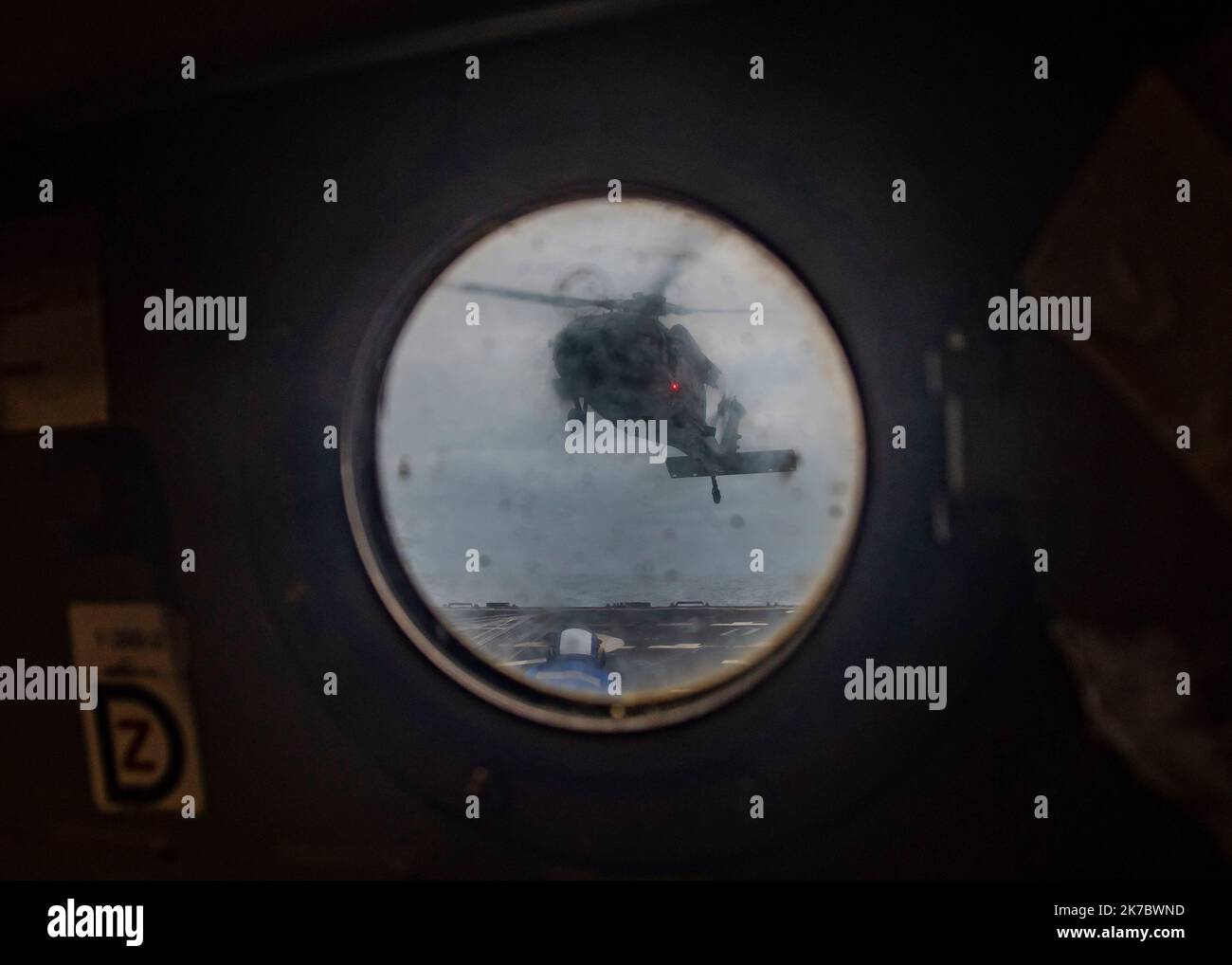 221014-N-XK462-1003 PACIFIC OCEAN (Oct. 14, 2022) An MH-60S Sea Hawk ...