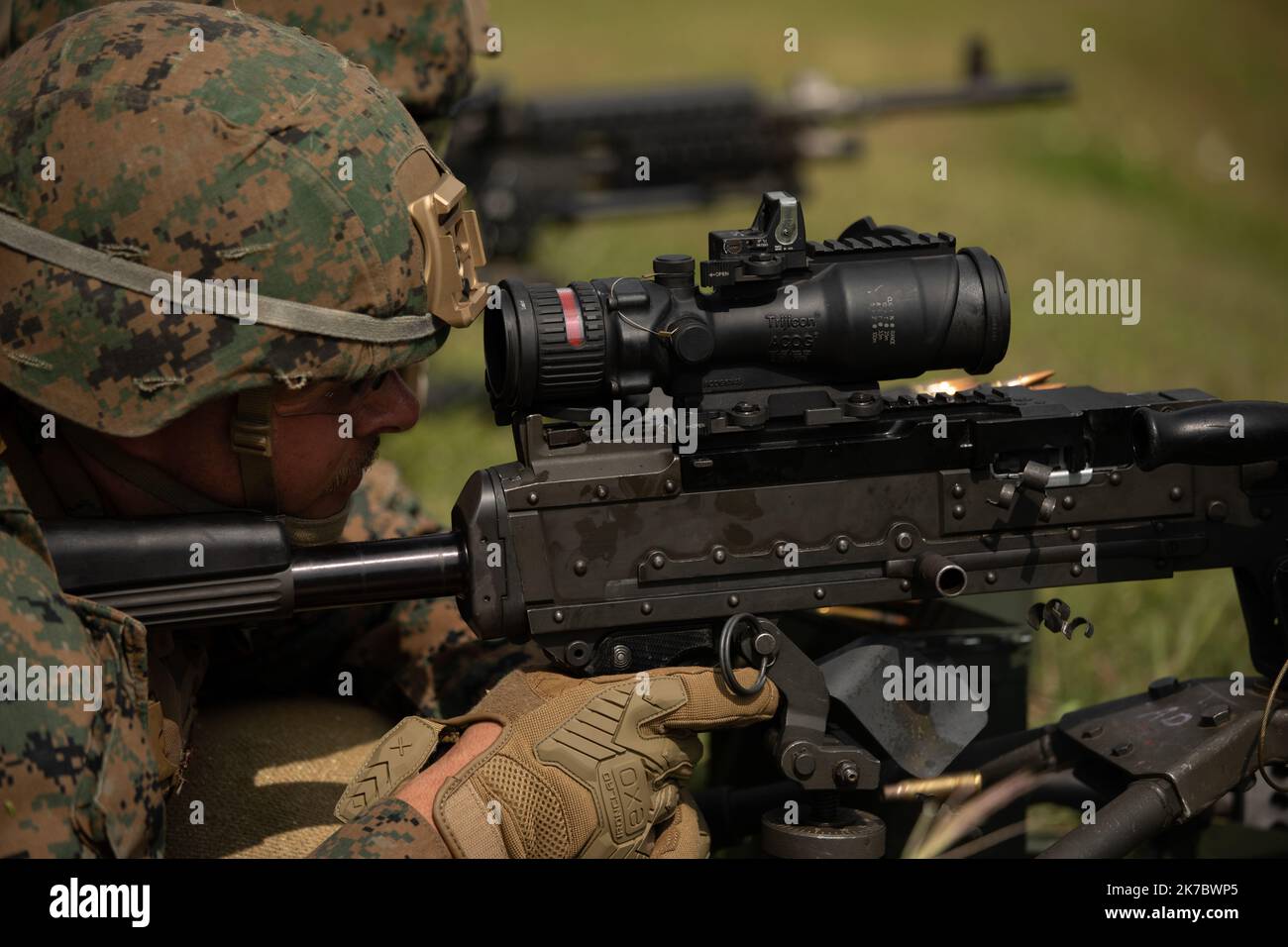 U.S. Marine Corps Lance Cpl. Hunter Cazier, a motor vehicle operator ...