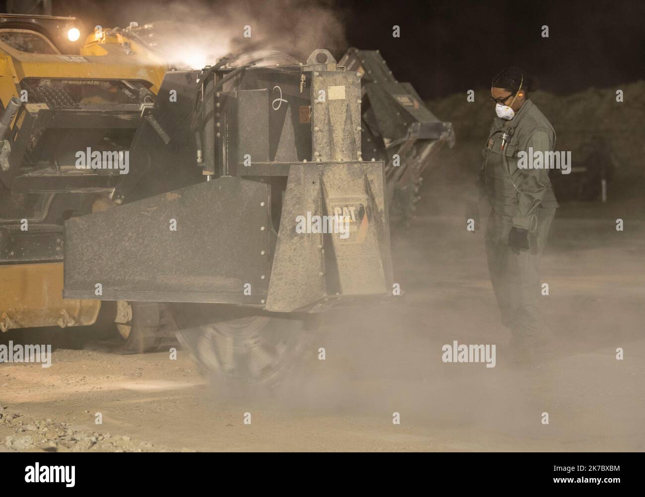 U.S. Air Force Senior Airman Brianna Rogers, 386th Expeditionary Civil ...