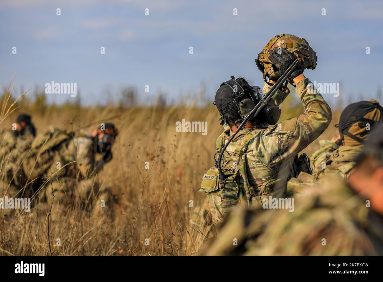 U.S. Army Soldiers with Cutthroat Company, 1st Battalion, 66th Armor ...