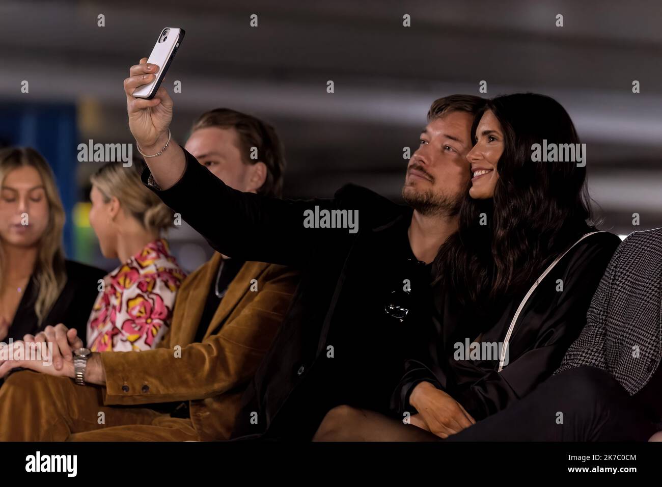 Melbourne, Australia, 14 October, 2022. Fashion influences and guests ...