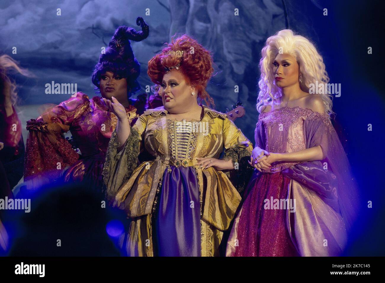 HOCUS POCUS 2, from left: Kornbread Jete, Ginger Minj, Kahmora Hall ...