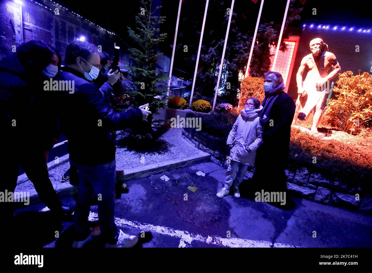 ©PHOTOPQR/VOIX DU NORD/Sami Belloumi Belloumi ; 26/11/2020 ; Hautmont ...