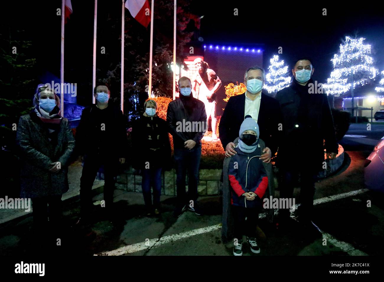 ©PHOTOPQR/VOIX DU NORD/Sami Belloumi Belloumi ; 26/11/2020 ; Hautmont ...