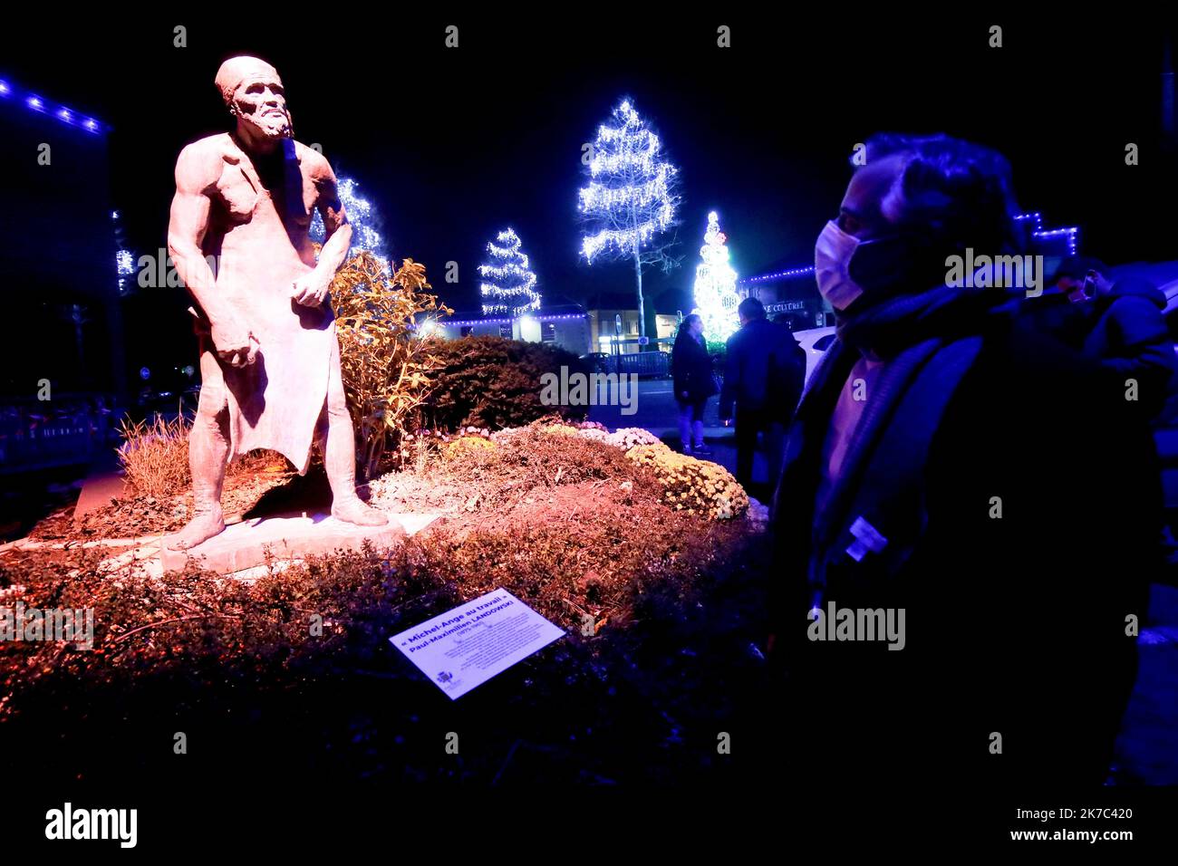 ©PHOTOPQR/VOIX DU NORD/Sami Belloumi Belloumi ; 26/11/2020 ; Hautmont ...