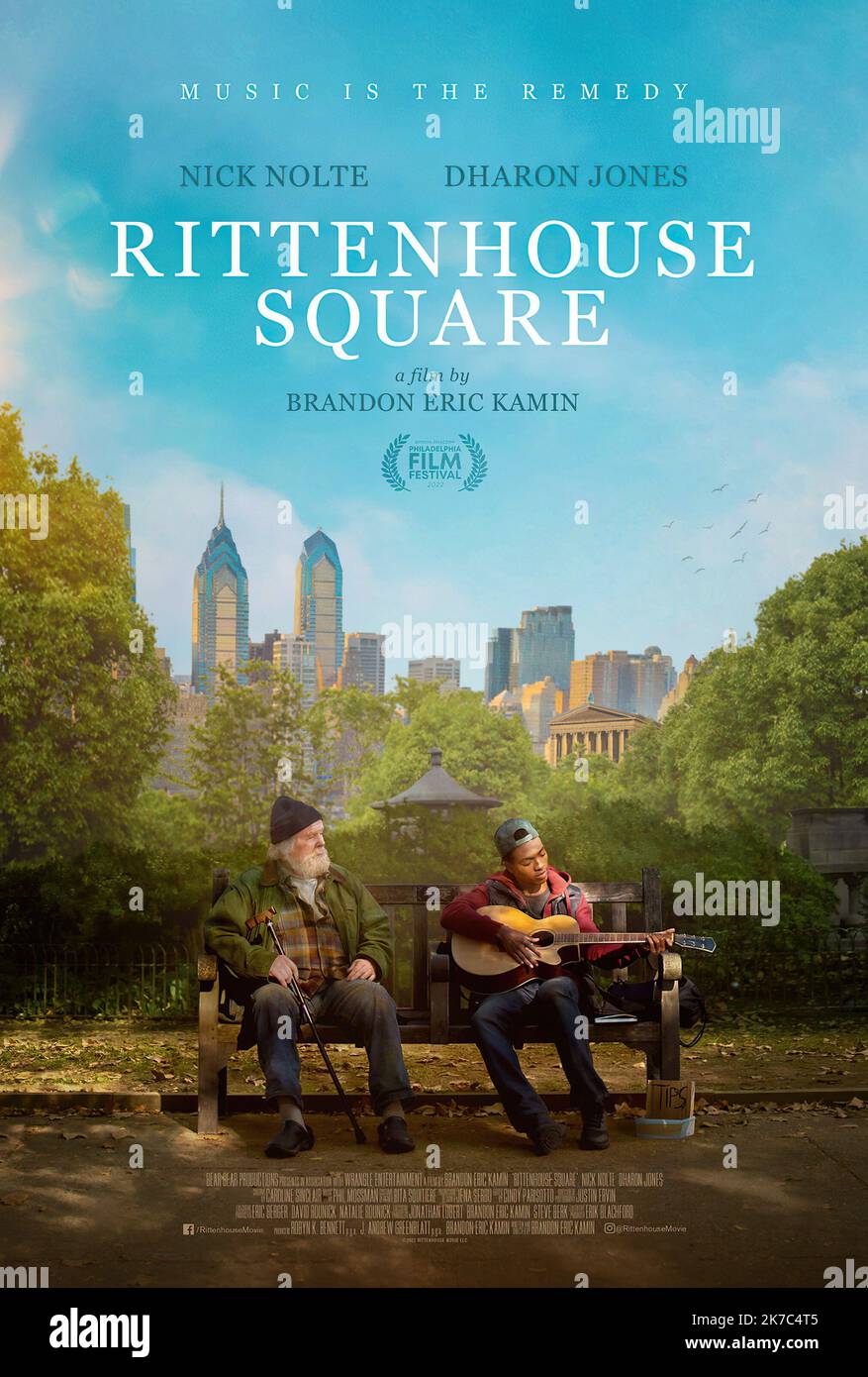 RITTENHOUSE SQUARE, poster, from left: Nick Nolte, Dharon Jones, 2022 ...