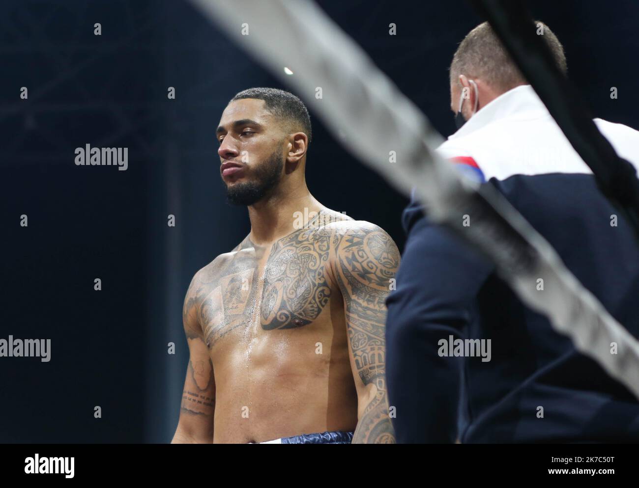 ©Laurent Lairys/MAXPPP - Tony Yoka of French during the heavyweight ...