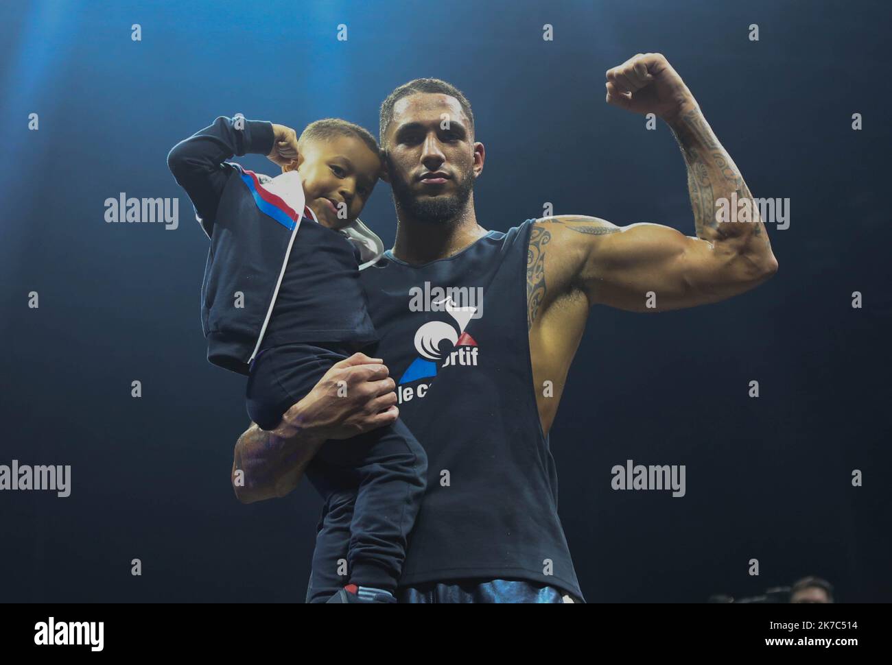 ©Laurent Lairys/MAXPPP - Tony Yoka of French during the heavyweight ...