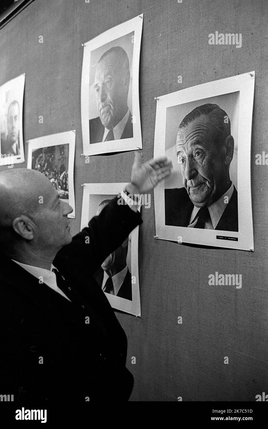Arthur Rothstein, American photographer, attends Eduardo Comesaña´s ...