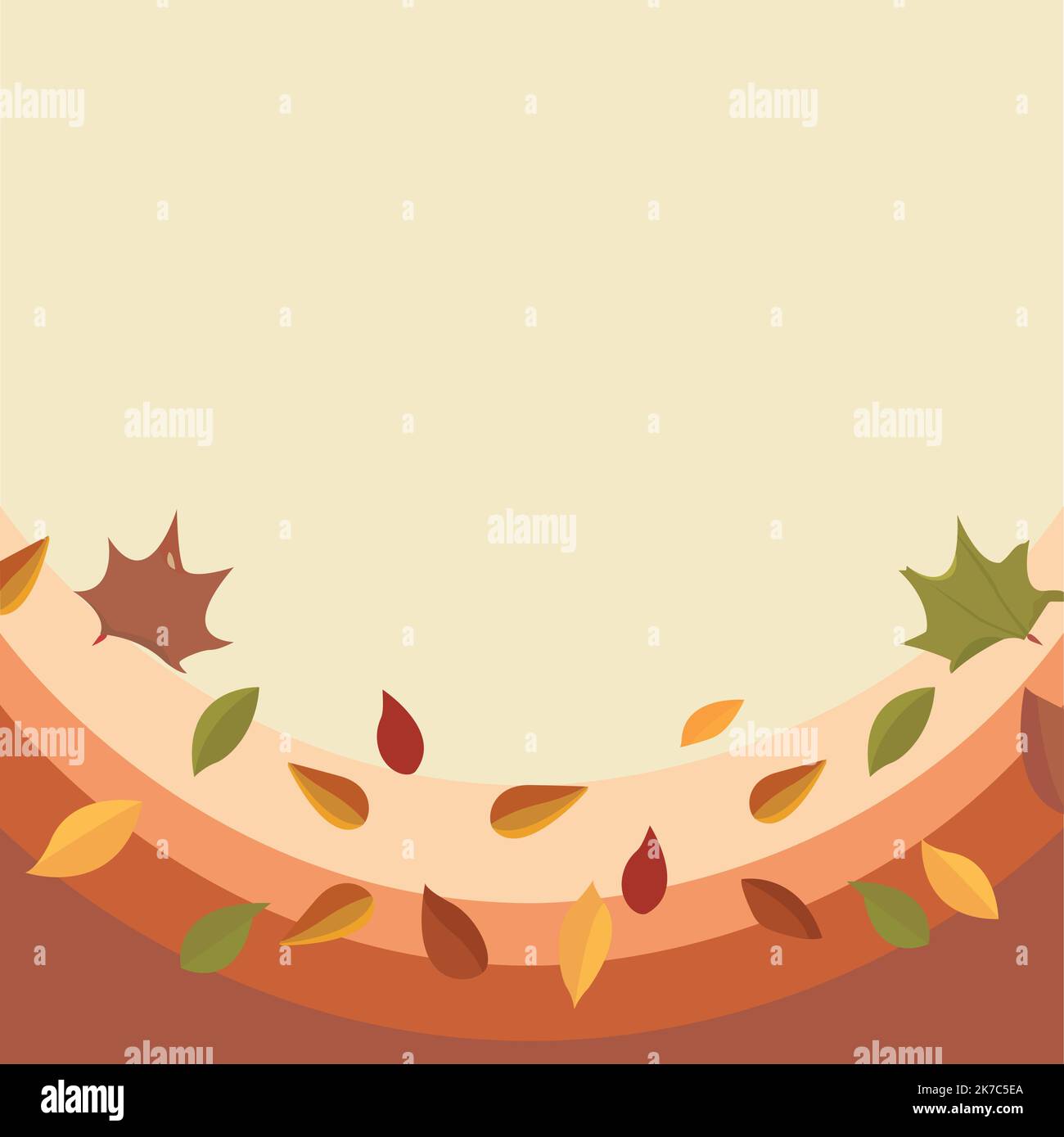 Autumn background vector image Stock Vector Image & Art - Alamy