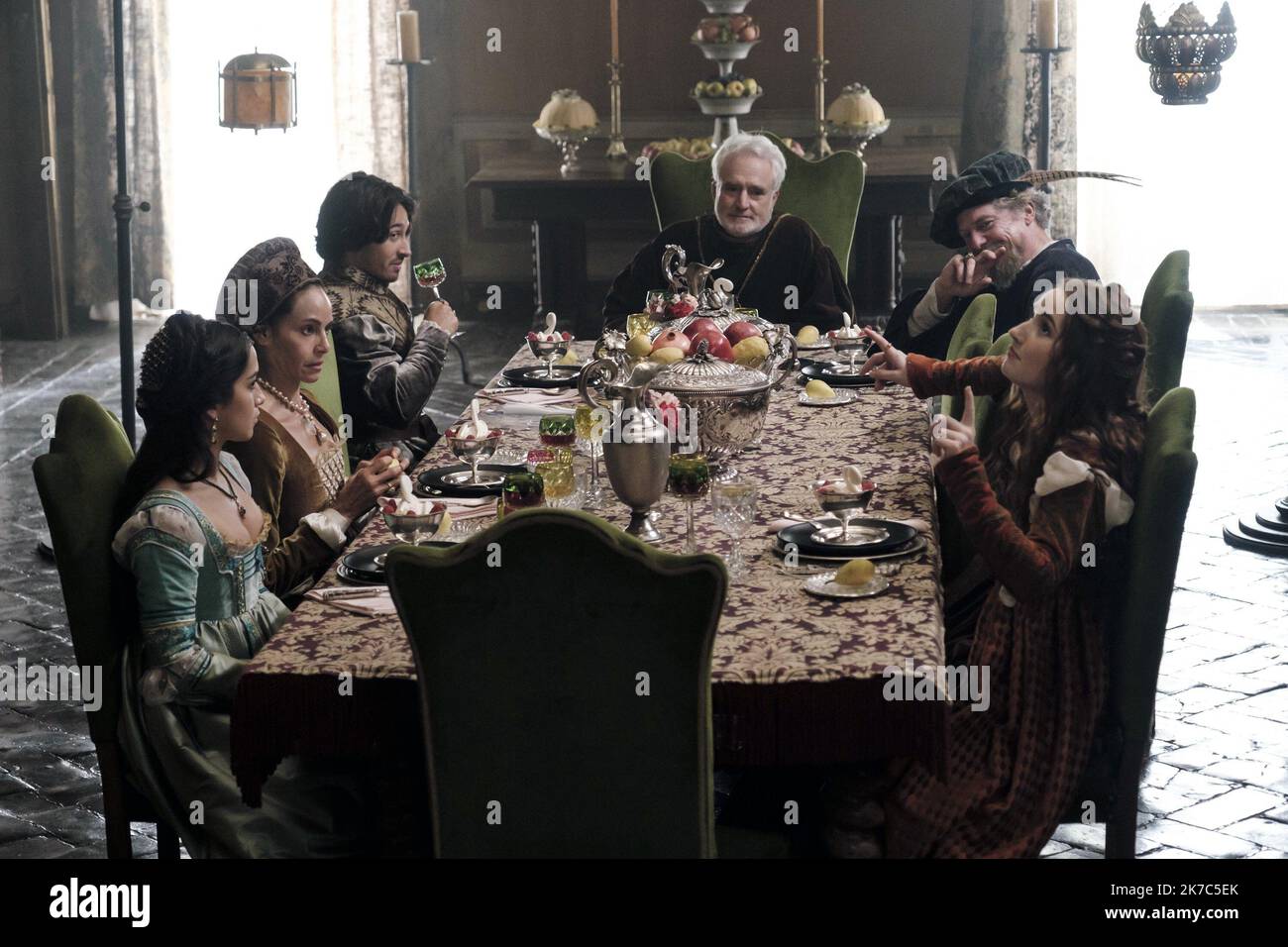 ROSALINE, from left: Isabela Merced, Mercedes Colon, Alistair Toovey ...