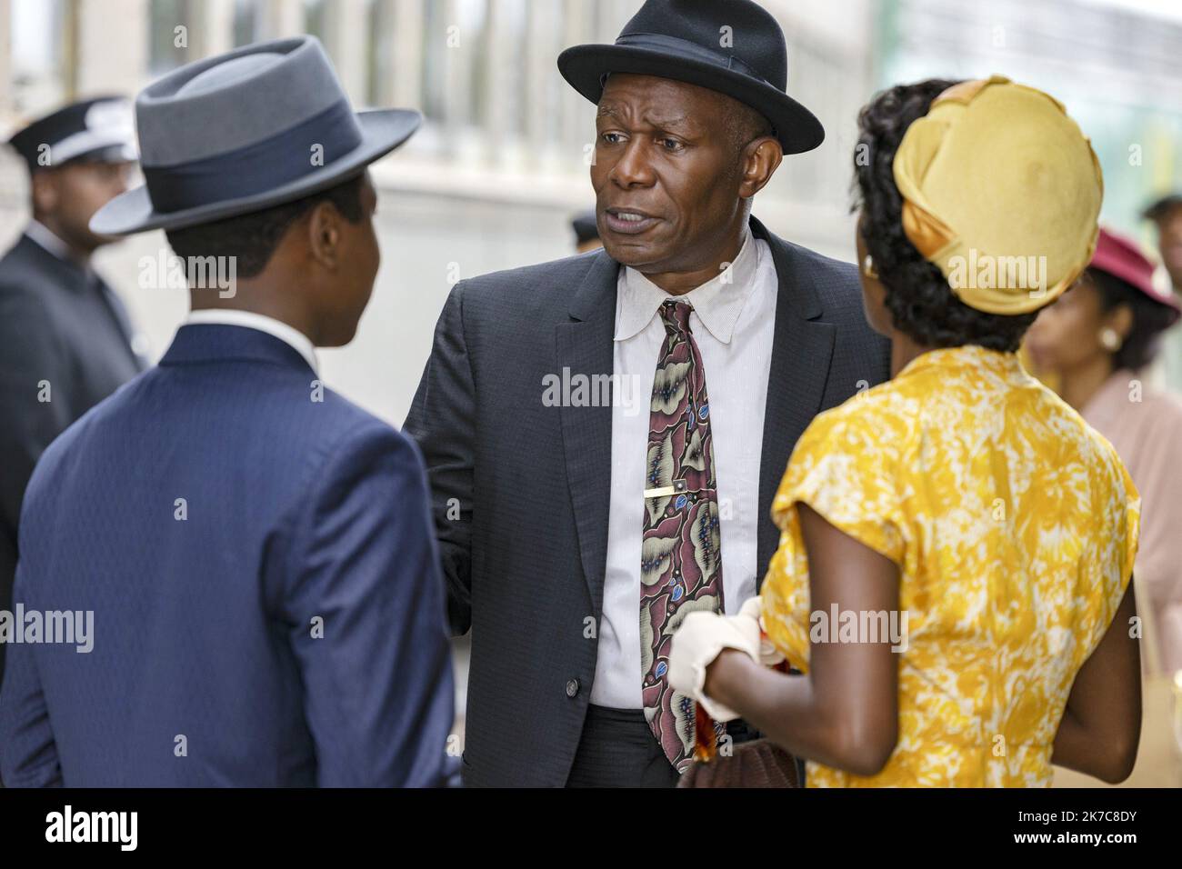 TILL, left: Jalyn Hall as Emmett Till, right: Danielle Deadwyler as ...