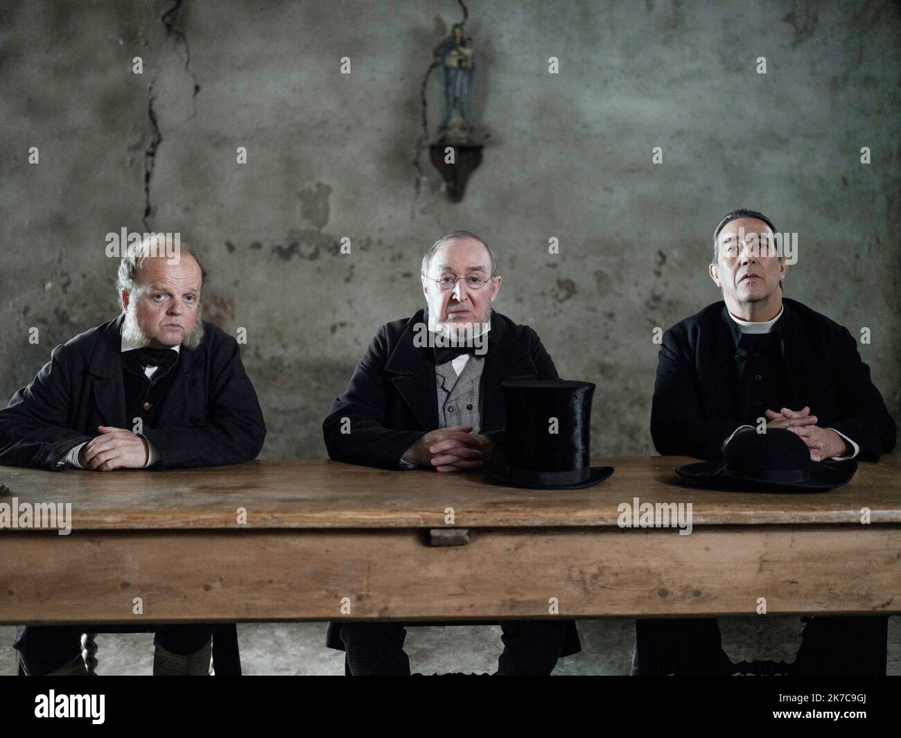 THE WONDER, from left: Toby Jones, Dermot Crowley, Ciaran Hinds, 2022 ...