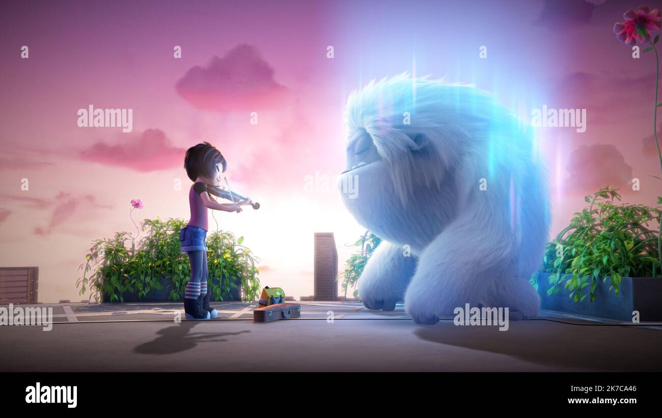 ABOMINABLE AND THE INVISIBLE CITY, from left: Yi (voice: Chloe Bennet ...