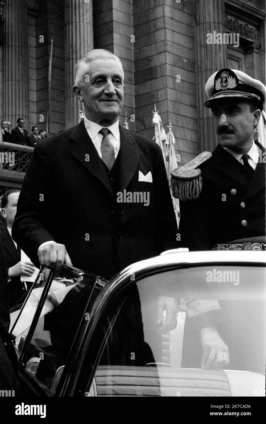 Arturo Illia assumes power as president of Argentina, October 12th ...