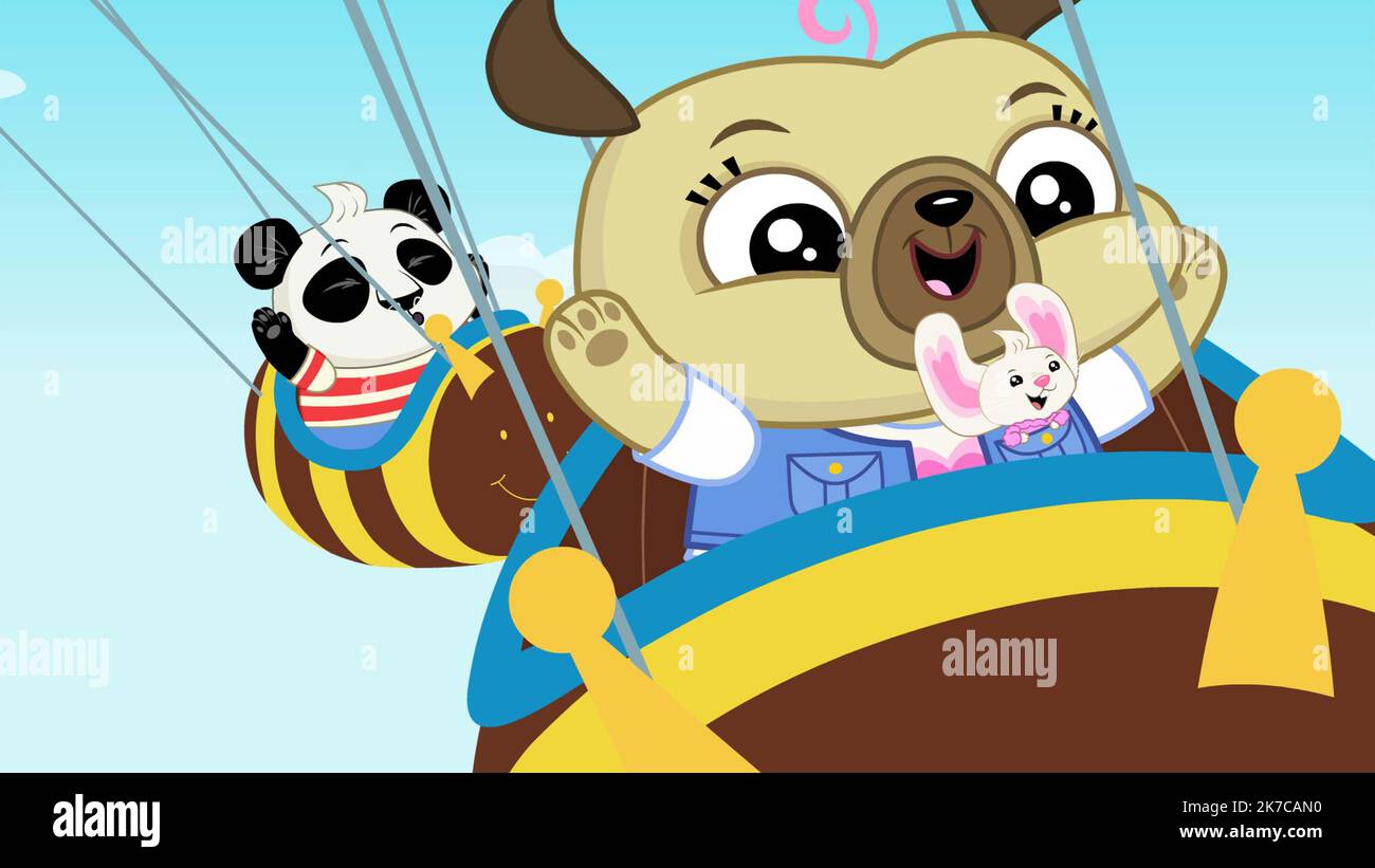 CHIP AND POTATO, middle: Chip (voice: Abigail Journey Oliver), right ...