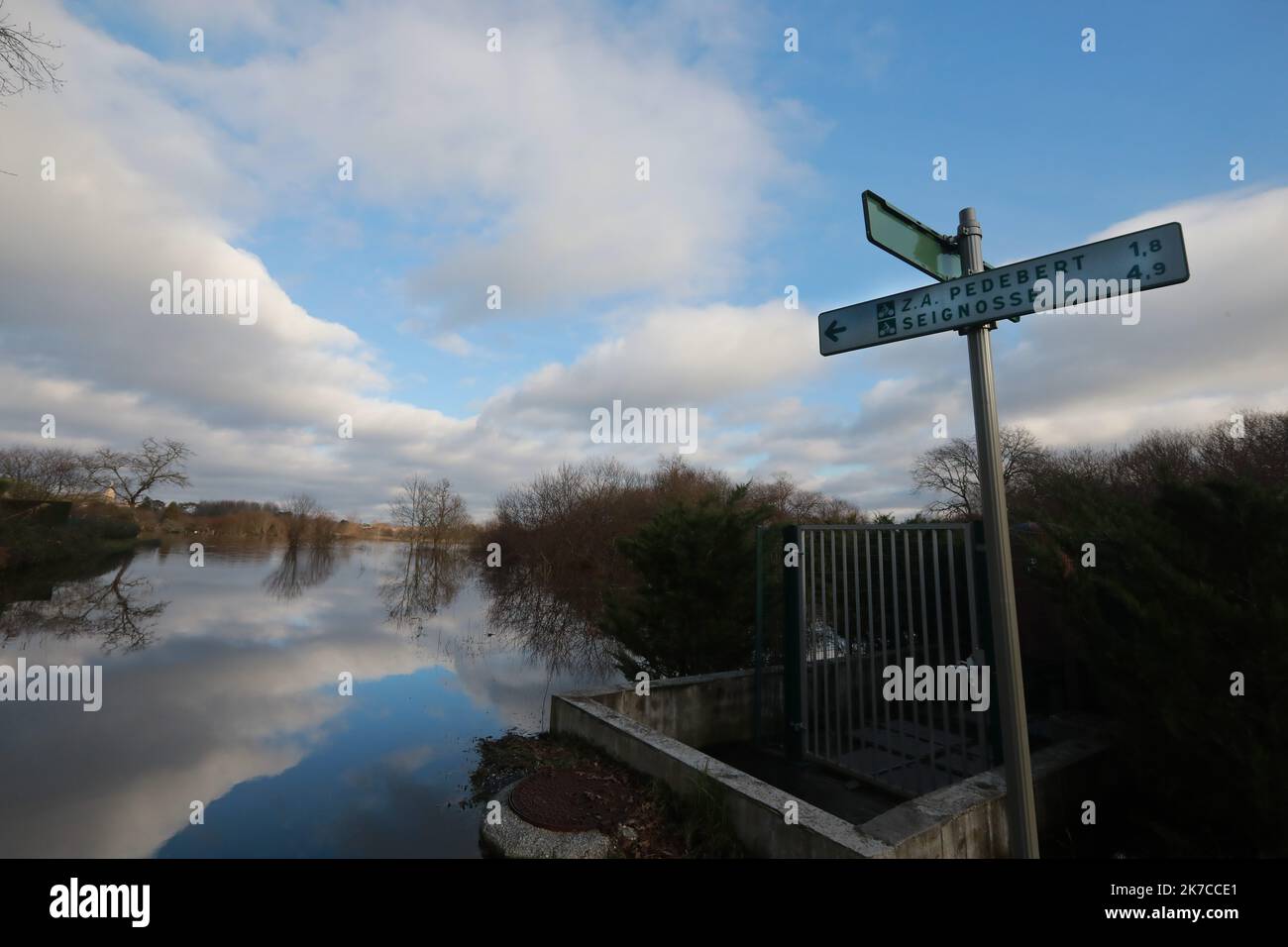 Â©PHOTOPQR/SUD OUEST/Isabelle Louvier ; Tercis-les-Bains ; 02/01/2021 ...
