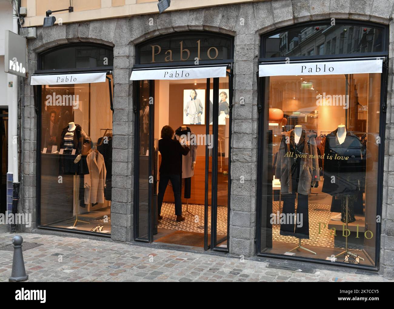 ©PHOTOPQR/VOIX DU NORD/Baziz Chibane ; 05/01/2021 ; LILLE - Le : 05/01 ...