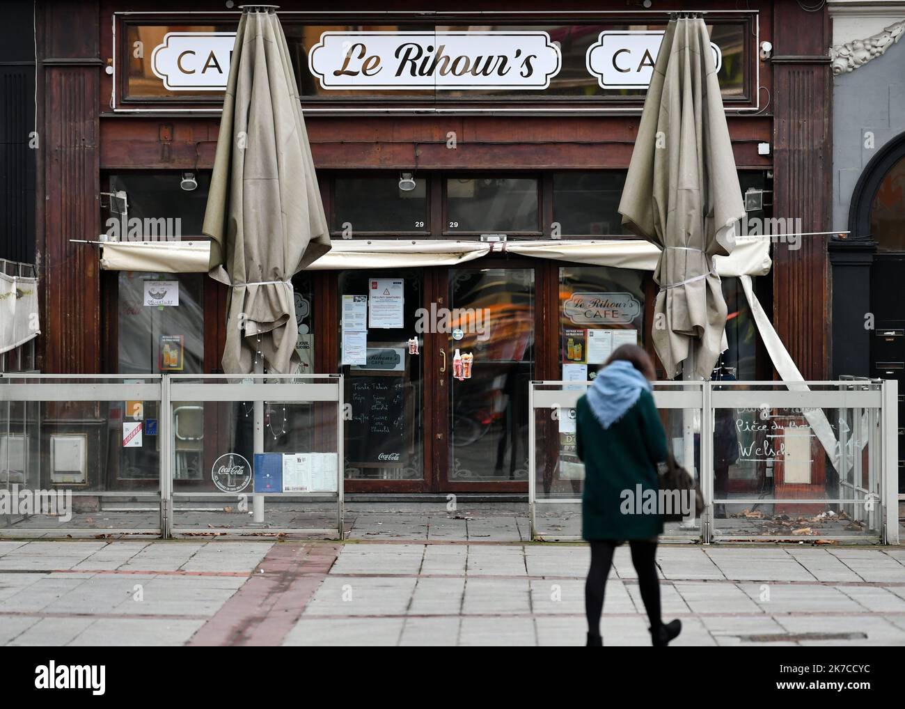 ©PHOTOPQR/VOIX DU NORD/Baziz Chibane ; 05/01/2021 ; LILLE - Le : 05/01 ...