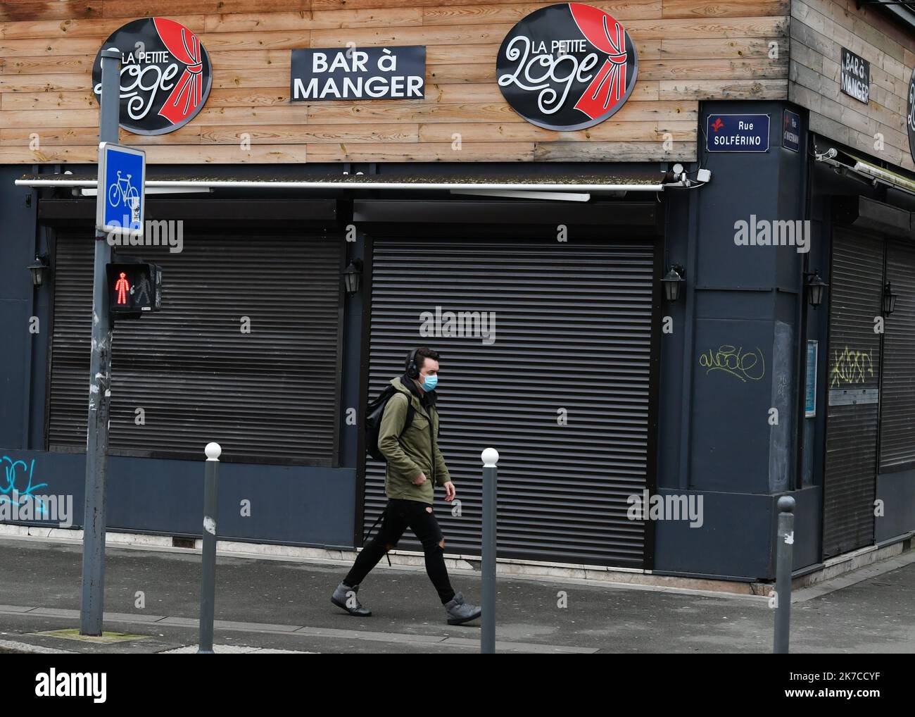 ©PHOTOPQR/VOIX DU NORD/Baziz Chibane ; 05/01/2021 ; LILLE - Le : 05/01 ...