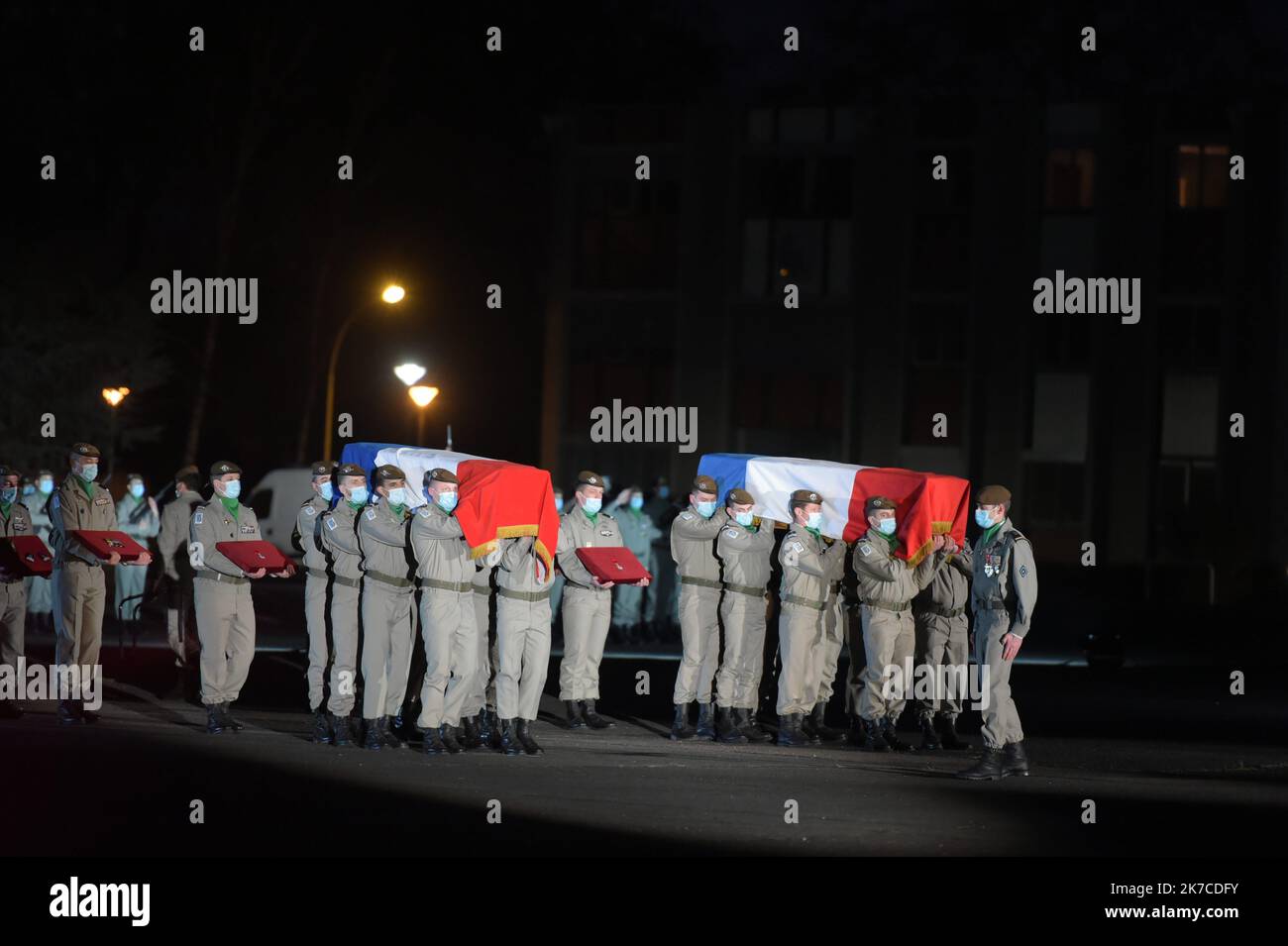 ©Franck KOBI/MAXPPP - Franck Kobi / Maxppp - HAGUENAU - 08/01/2021 ...