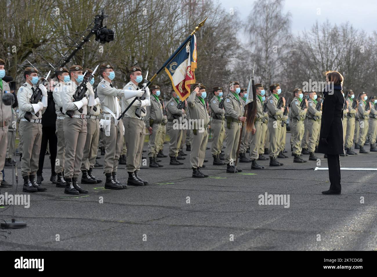 ©Franck KOBI/MAXPPP - Franck Kobi / Maxppp - HAGUENAU - 08/01/2021 ...