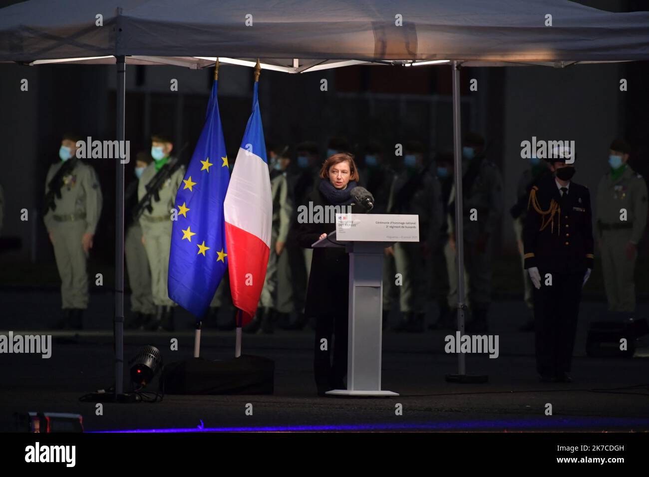 ©Franck KOBI/MAXPPP - Franck Kobi / Maxppp - HAGUENAU - 08/01/2021 ...