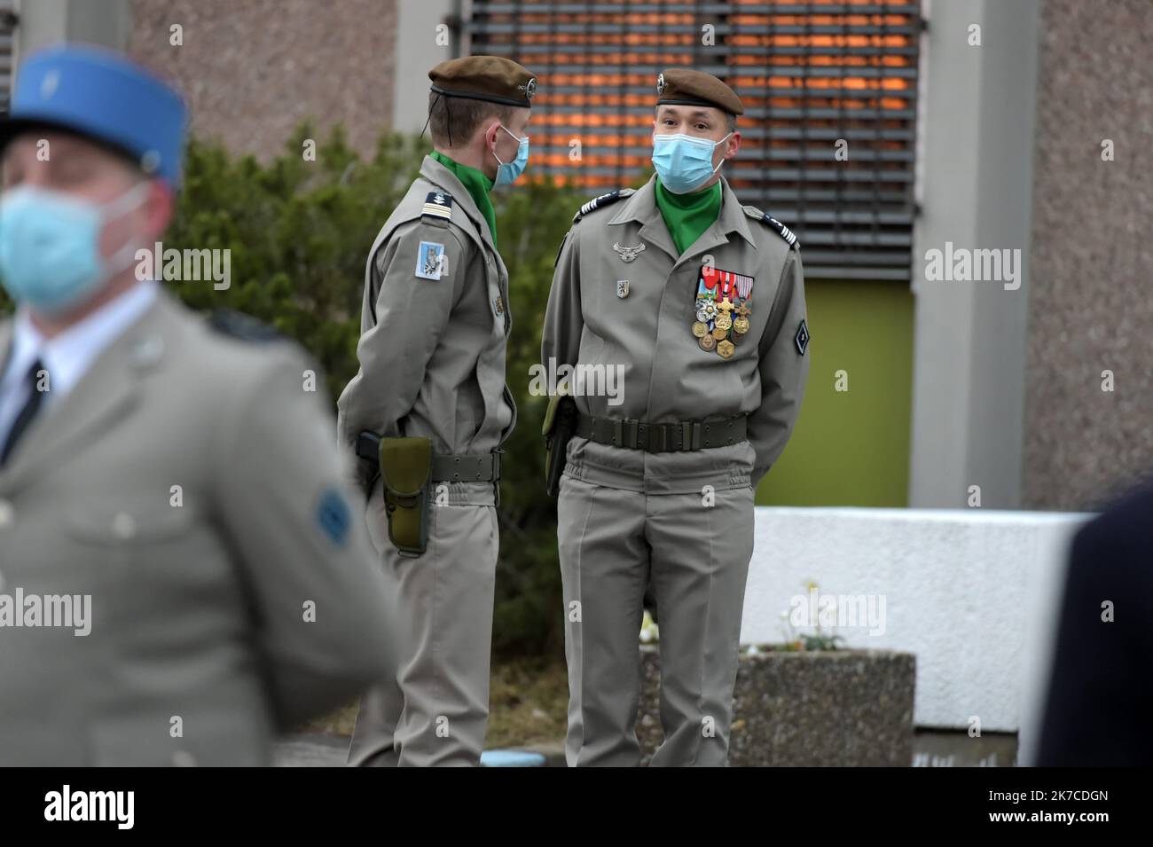 ©Franck KOBI/MAXPPP - Franck Kobi / Maxppp - HAGUENAU - 08/01/2021 ...