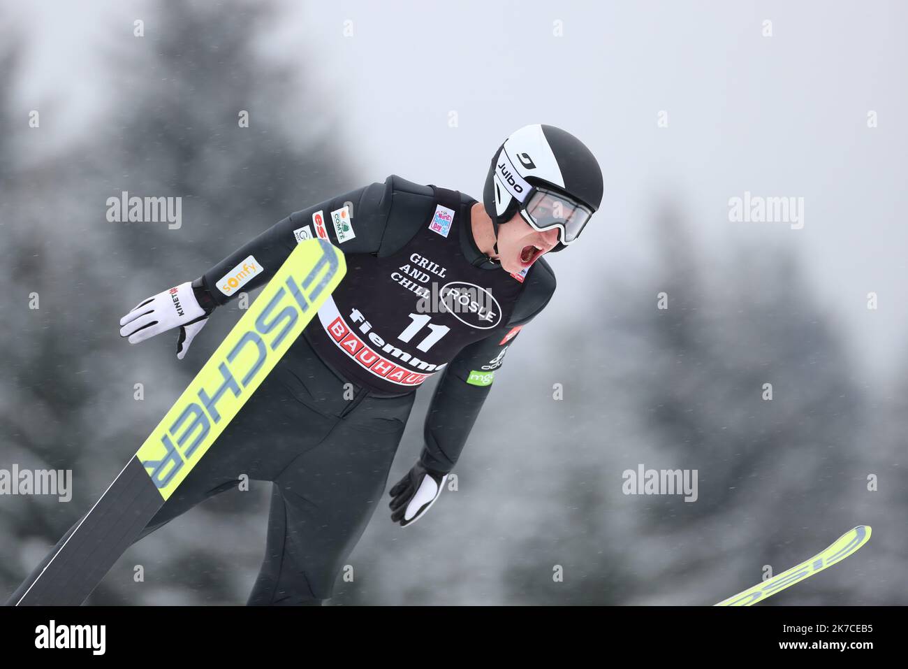 ©Pierre Teyssot/MAXPPP ; FIS Nordic Combined Men Individual Gundersen ...