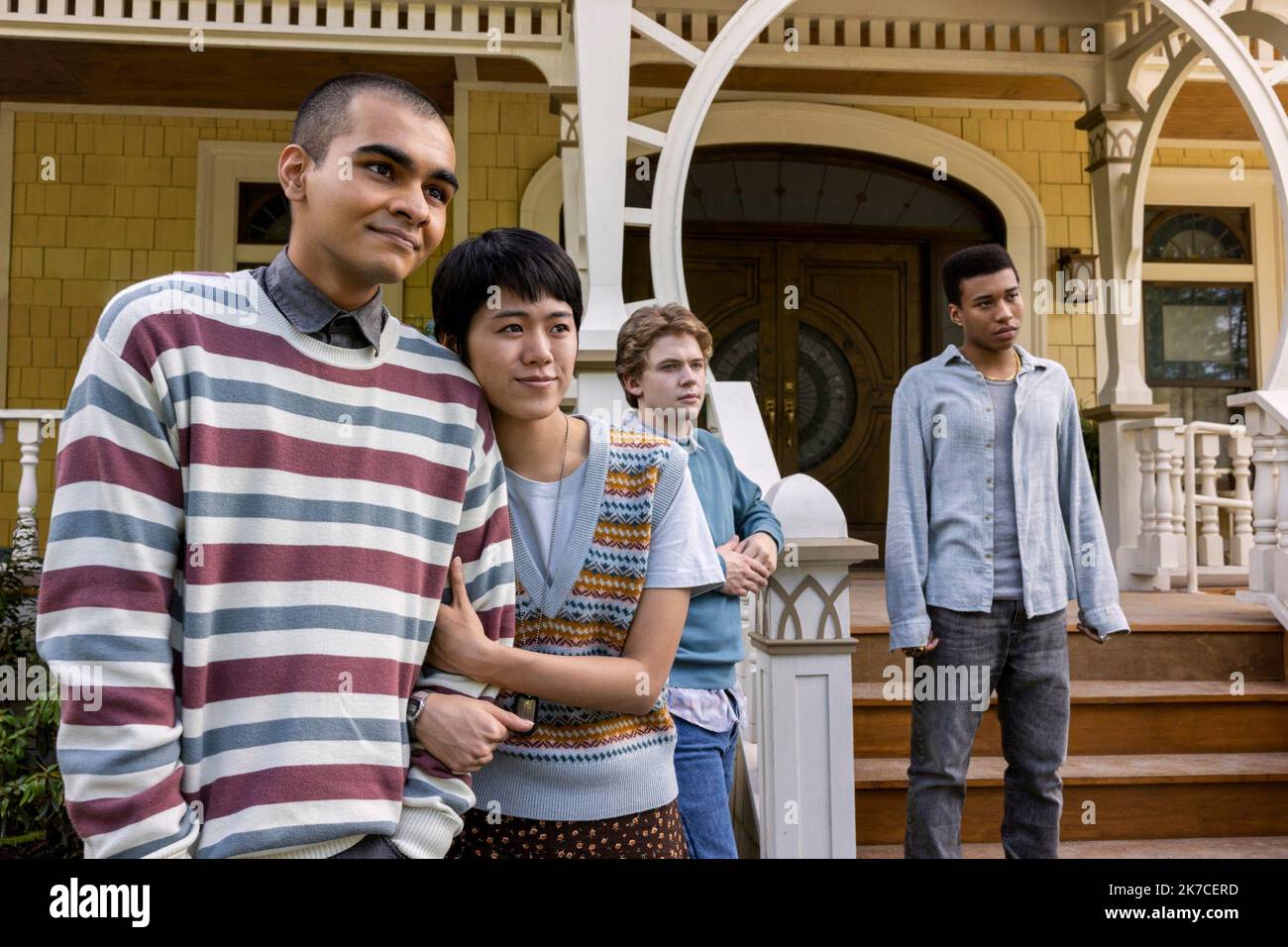 THE MIDNIGHT CLUB, from left: Sauriyan Sapkota, Aya Furukawa, Igby ...