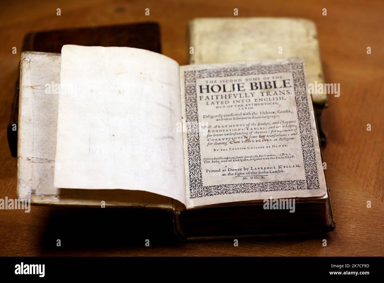 Douai rheims bible hi-res stock photography and images - Alamy