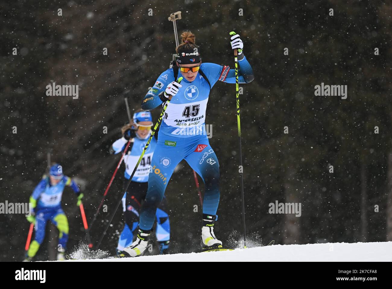 ©Andre Huber/MAXPPP ; 21/01/2021, Anterselva, Antholz - IBU World Cup ...