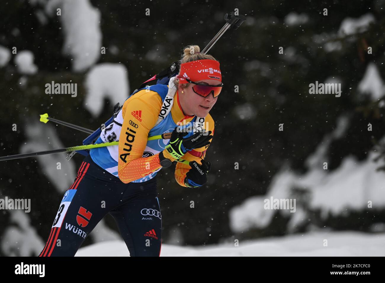 ©Andre Huber/MAXPPP ; 21/01/2021, Anterselva, Antholz - IBU World Cup ...