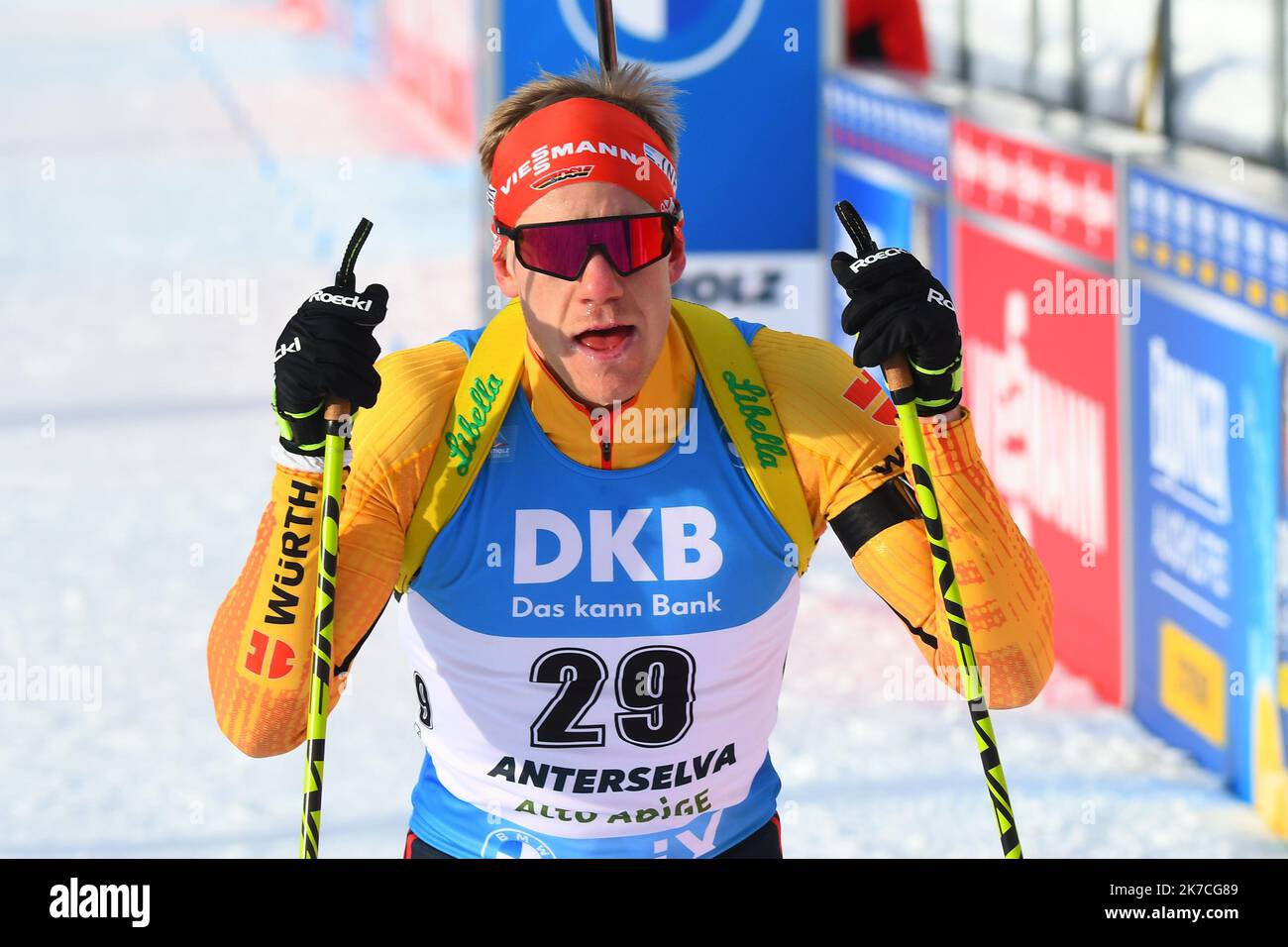 ©Andre Huber/MAXPPP ; IBU World Cup Biathlon, Anterselva - Antholz in ...