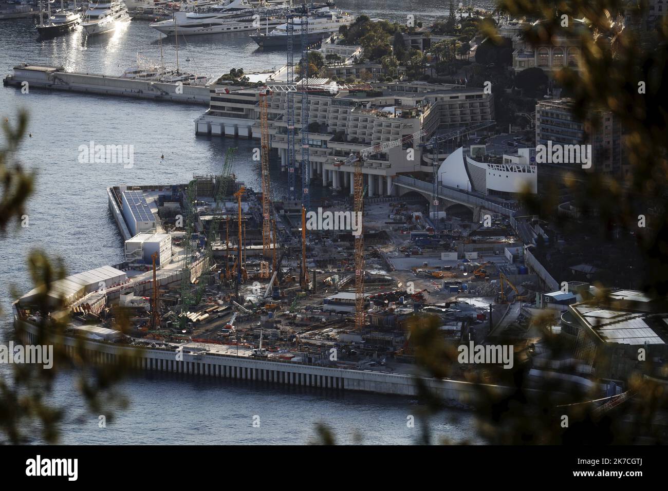 ©PHOTOPQR/NICE MATIN/Dylan Meiffret ; Monaco ; 27/01/2021 ; MONACO, le ...